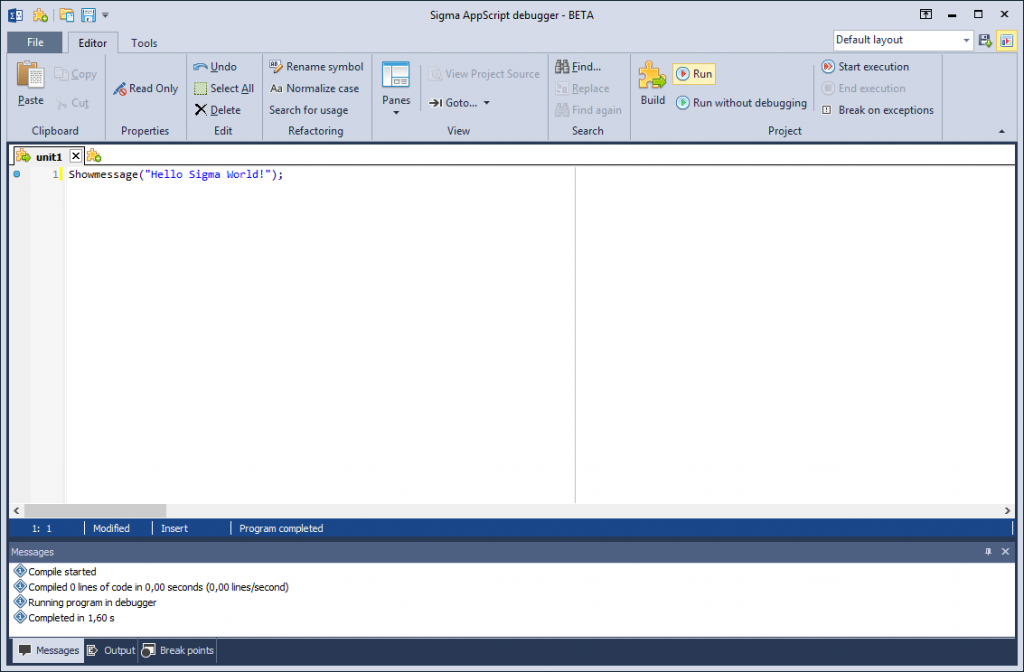 Writing your code - Sigma Estimates Developer